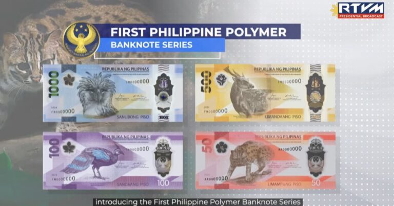 BSP Unveils First Philippine Polymer Banknote Series with Advanced ...
