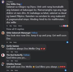 Doc Willie Ong Gives the Latest Update on His Health | Newspapers