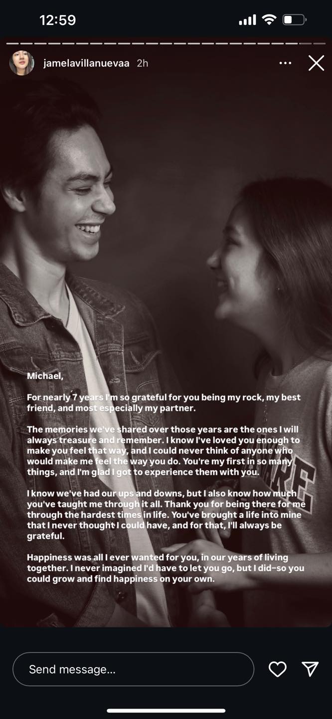 Anthony Jennings' Ex-Girlfriend Jamela Villanueva Posts Alleged "Betrayal" by Actor w/ Maris ...