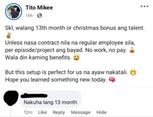 Mikee Reyes Resigned from Frontline After Receiving His 13th Month Pay ...