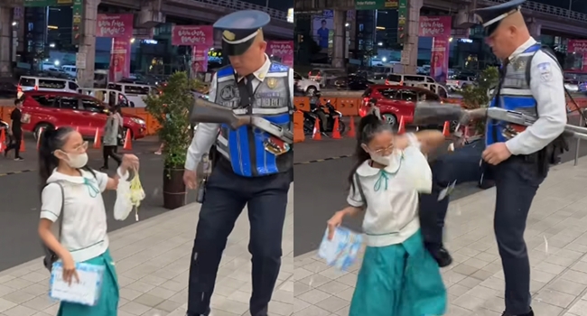 Sampaguita Vendor Kicked by Security Guard at SM Megamall While Being ...