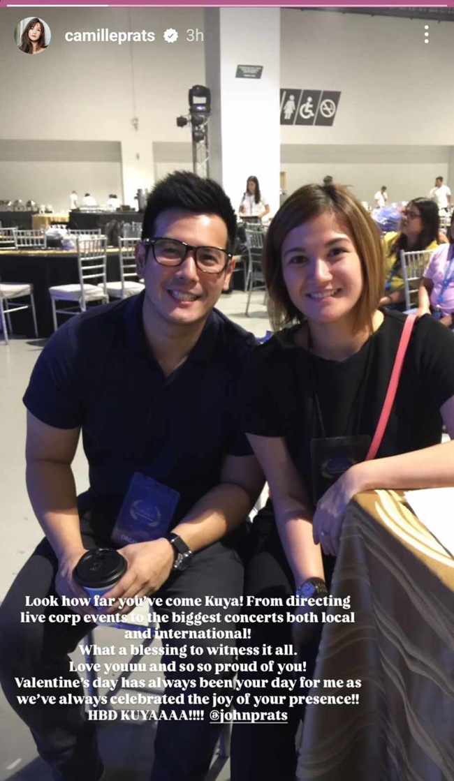 Camille Prats Shares Heartfelt Birthday Message for Brother John Prats | Newspapers