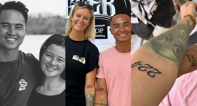 Philmar Alipayo Linked to His Girl Best Friend Over Matching Tattoos ...