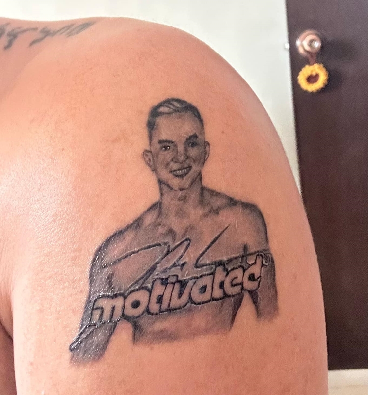 Rendon Labador Reacts to Netizen's Tattoo of His Face | Newspapers