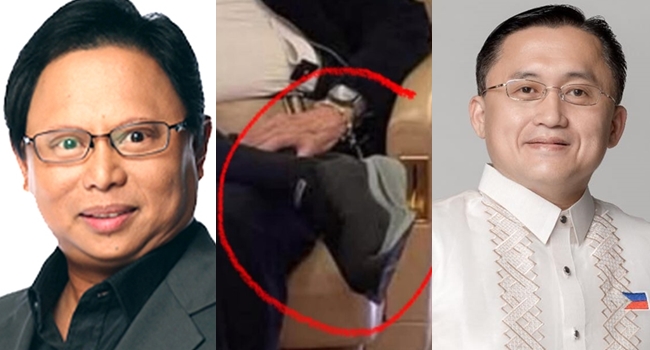 Arnold Clavio Questions Bong Go's Claim That Duterte Was Barefoot on ...