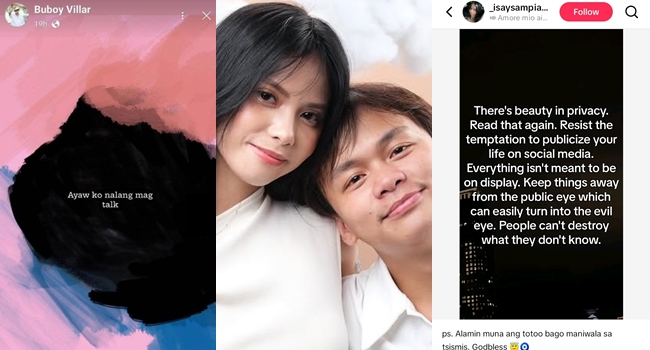 Buboy Villar and Girlfriend Share Cryptic Posts Amid Angillyn Gorens’ Allegations | Newspapers