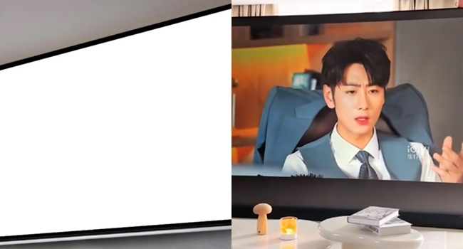 LAZADA BUDOL FINDS - Deli Upgraded Projector Screen (Features, Specs ...