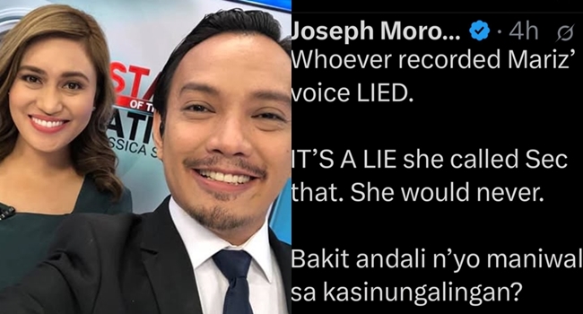 Joseph Morong Defends Mariz Umali Against Online Attacks | Newspapers
