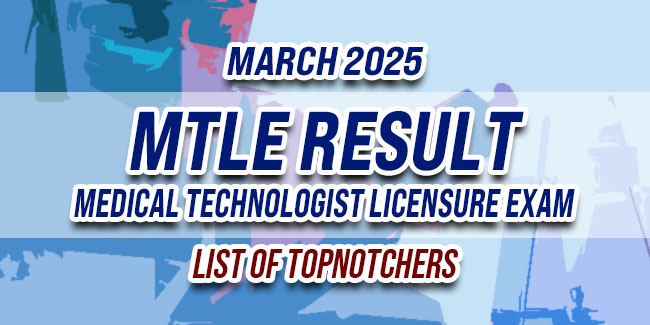 MTLE Result March 2025 TOPNOTCHERS | Newspapers