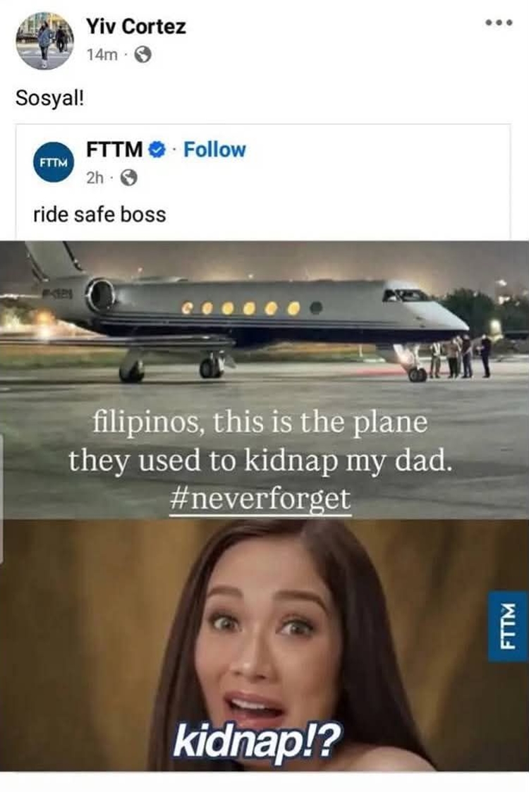 Yiv Cortez’s Meme About Duterte Upsets Her Father | Newspapers