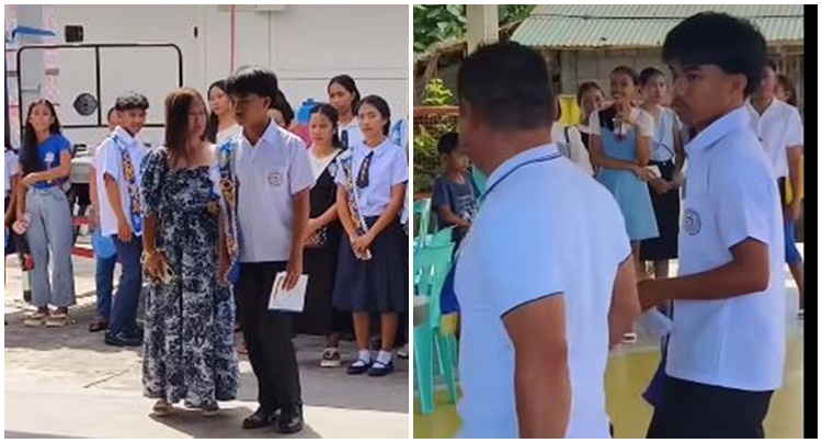OFW Dad Surprises Son at Moving-Up Ceremony | Newspapers