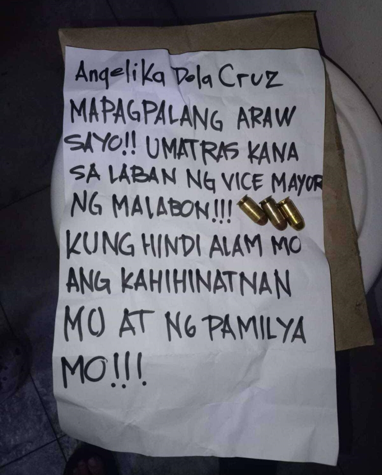 Angelika Dela Cruz Receives Death Threat Over Vice Mayoral Run | Newspapers