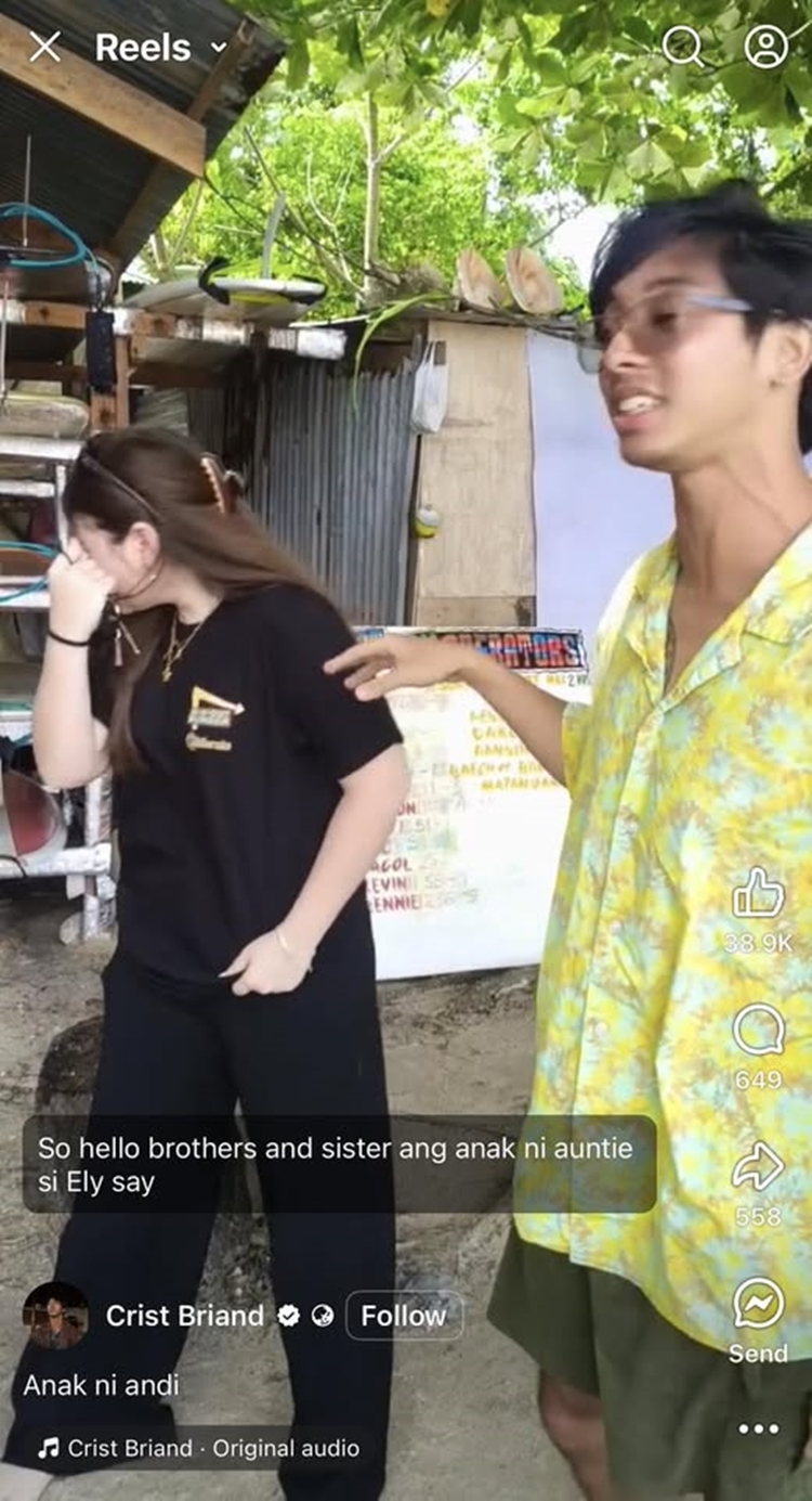 Jake Ejercito Calls Out Crist Briand for Filming Ellie Without ...