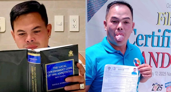 Kerwin Espinosa Shares Photo Reading the Local Government Code | Newspapers