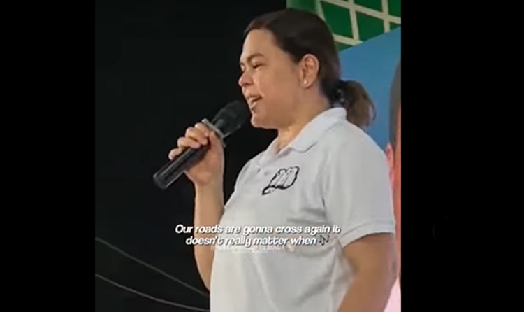 Sara Duterte Sings "Somewhere Down the Road" at Campaign Rally | Newspapers