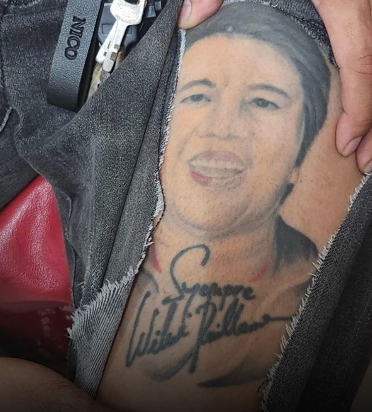 Willie Revillame’s Face, Name and Signature Tattooed on Fan’s Body to ...