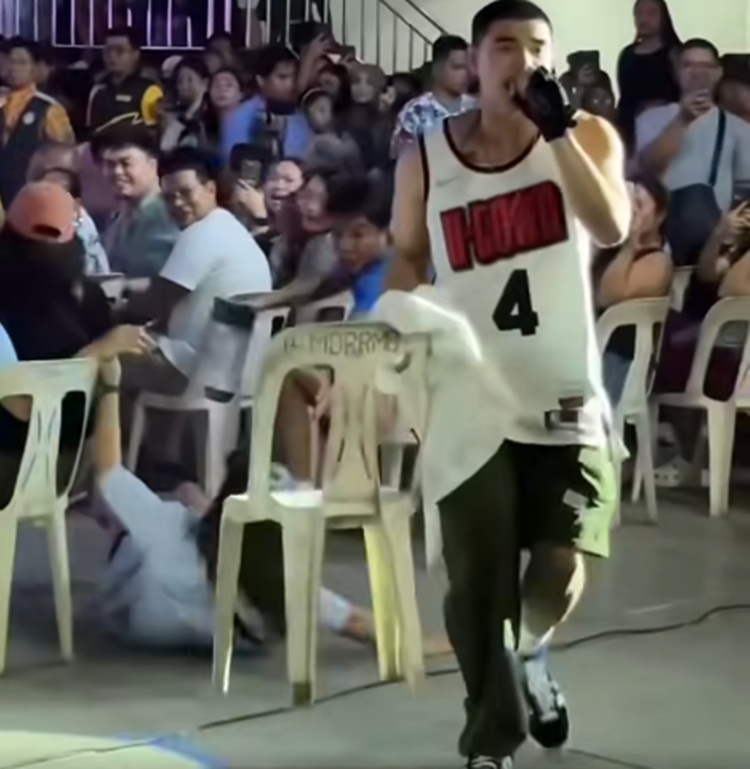 Paul Salas Apologizes After Fan Falls When He Takes Her Chair | Newspapers