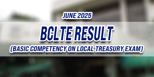 BCLTE Result June 2025 LIST OF PASSERS | Newspapers