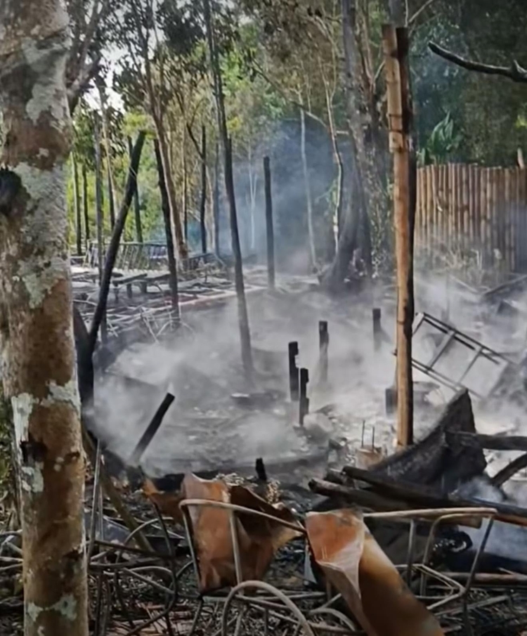 La Canopée in Siquijor Damaged by Fire | Newspapers