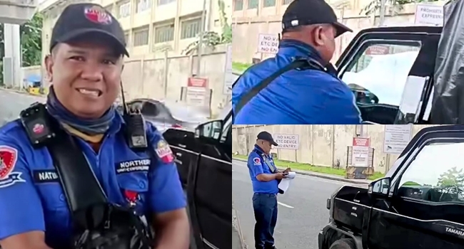 MMDA Enforcer Goes Viral for Ticketing Pickup Without ‘Not For Hire ...