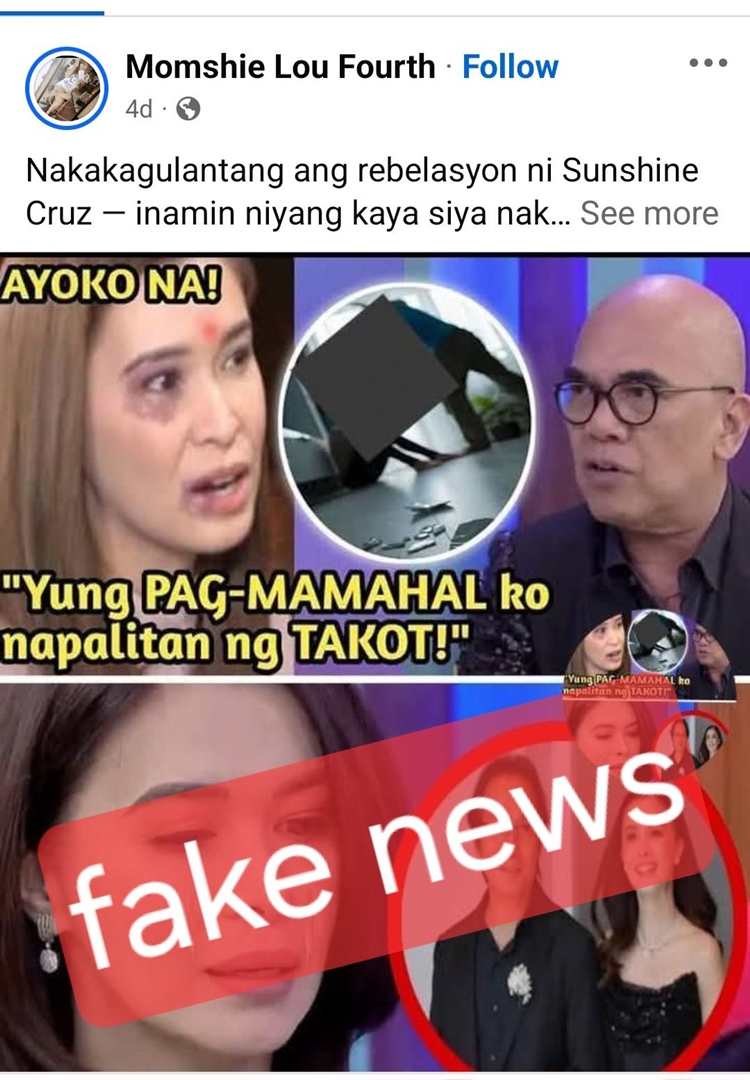 Sunshine Cruz Denies Breakup and Abuse by Atong Ang | Newspapers