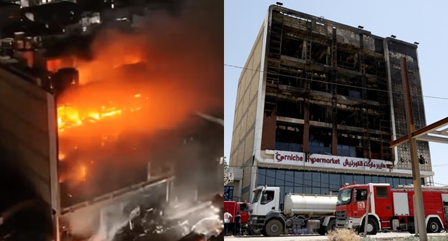 69 Dead, 11 Missing After Fire Hits Iraq Hypermarket | Newspapers