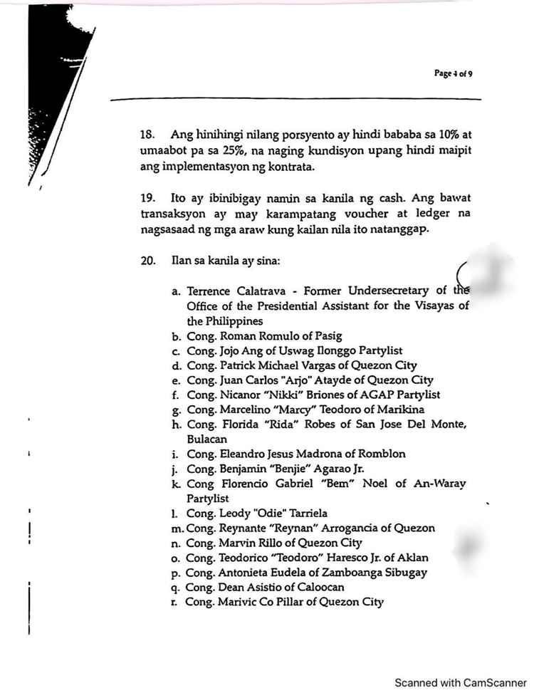 30% Kickbacks Allegedly Go to Romualdez and Zaldy Co | Newspapers