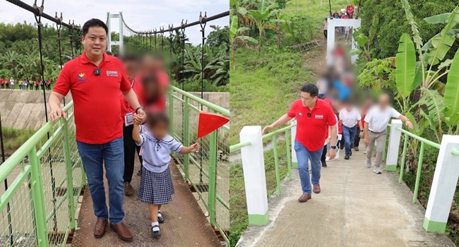 DSWD Showcases Hanging Footbridge Project of KALAHI-CIDSS | Newspapers
