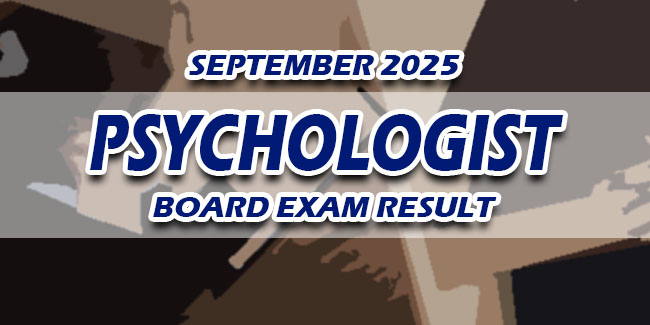 Psychologist Board Exam Result September 2025 | Newspapers