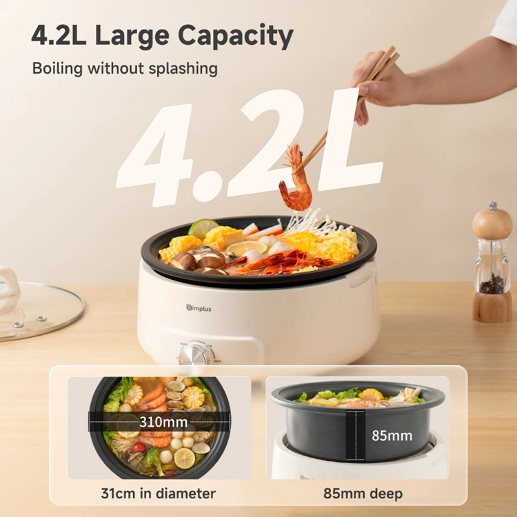 SHOPEE BUDOL FINDS – Electric Hot Pot Cooker (Features & Price ...