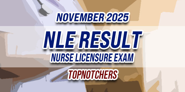 NLE Result November 2025 TOPNOTCHERS | Newspapers