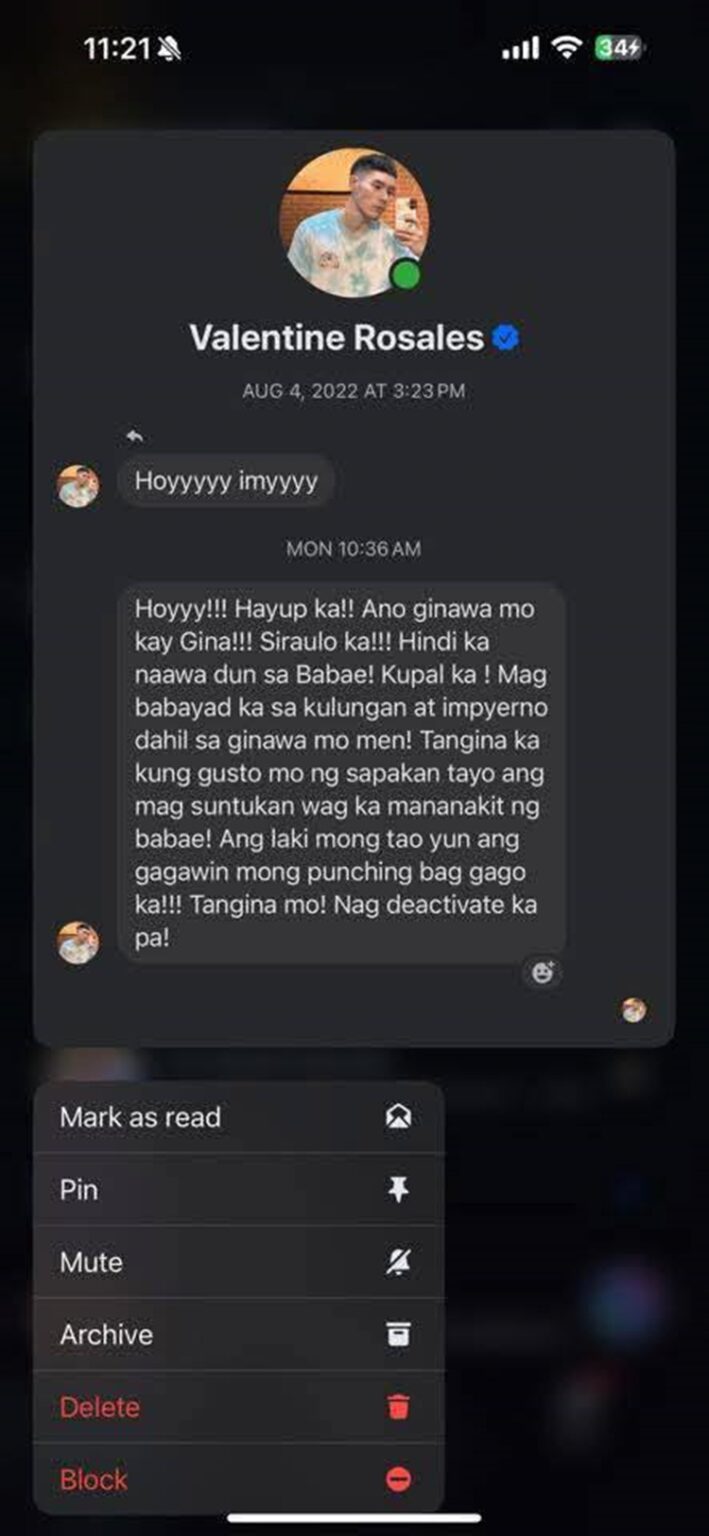 Valentine Rosales Blamed After Ivan Ronquillo’s Tragic Death | Newspapers