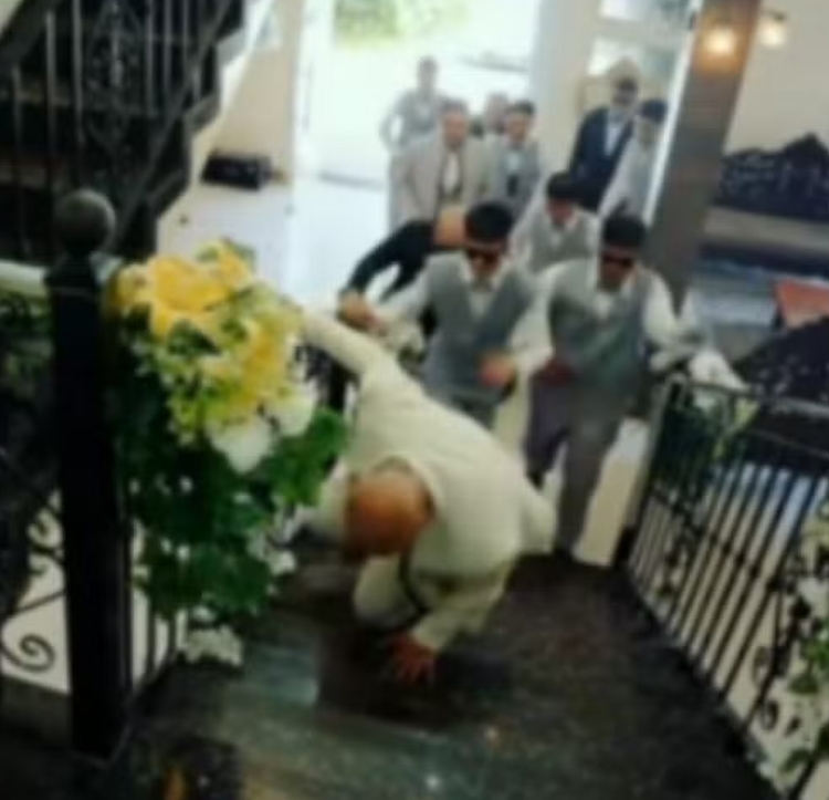 Groom Goes Viral After Reenacting Bato dela Rosa’s Run and Fall Scene ...